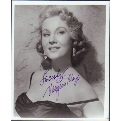 Virginia Mayo Signed 8x10 Original Photo Vintage