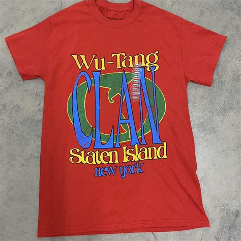 Wu Tang Clan Staten Island Tee Brand New Size Depop