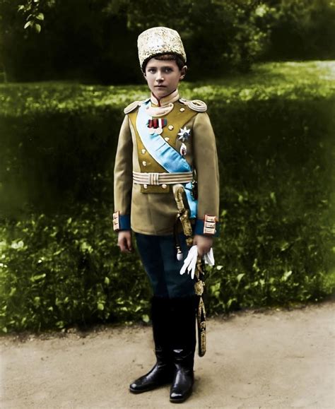 Alexei Nikolaevich 1912 Pic By Color By Hmhsbritannic Instagram