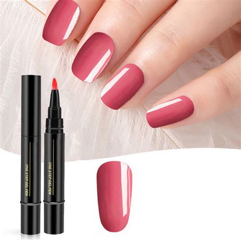 Echoyy 24 Colors Fast And Convenient Manicure Nail Polish Gel Pen Nail