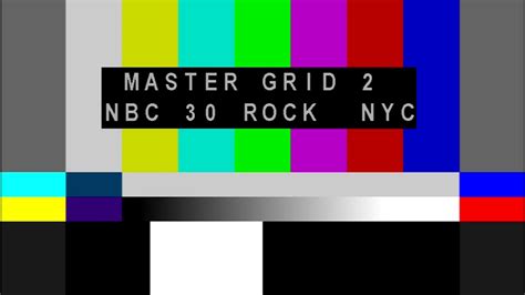 Nbc 30 Rock Test Pattern September 09 2019 [1080p60] Youtube