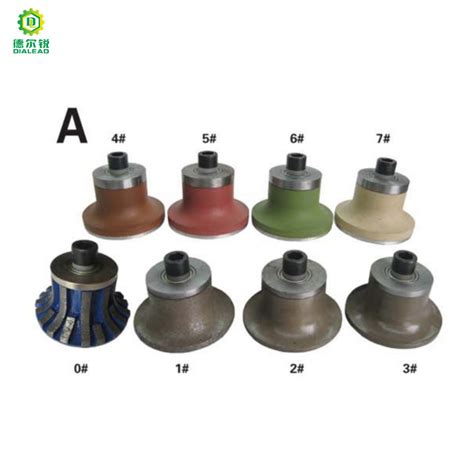 Dialead Diamond Cnc Profiling Grinding And Chamfering Wheels For Marble