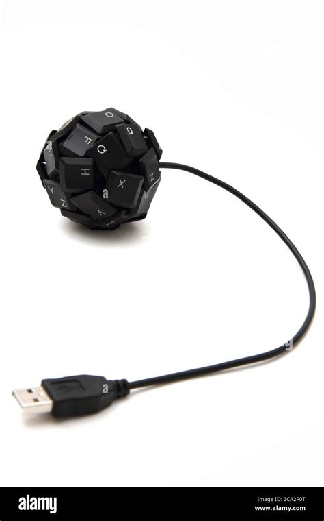 Keyboard Sphere As New Input Device For Your Computer Isolated On The