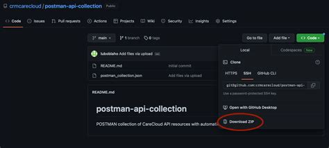 github crmcarecloud postman api collection postman collection of