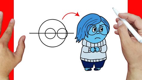 HOW TO DRAW A SADNESS FROM INSIDE OUT YouTube