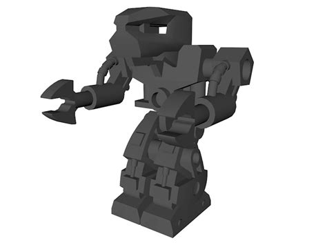 Lego Engineering Droid Model Turbosquid 1237016