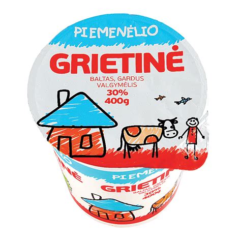 PiemenĖlio Grietinė 30 Rivona