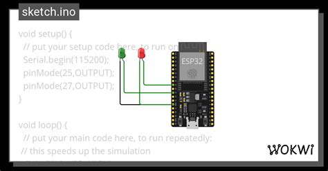 Dhanu Task 3 Wokwi ESP32 STM32 Arduino Simulator