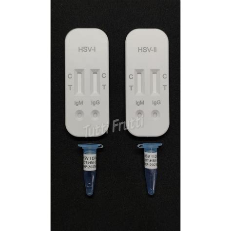 Jual Hsv Test Alat Test Herpes Simplex Genital Type 1 And 2 Shopee