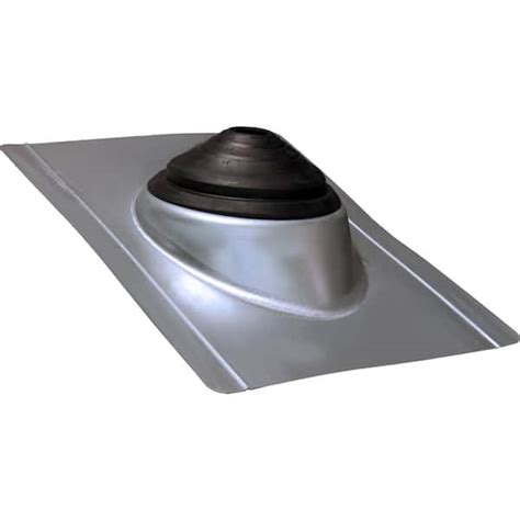 Gibraltar Building Products 1 14 In X 4 In Galvanized Pipe Boot