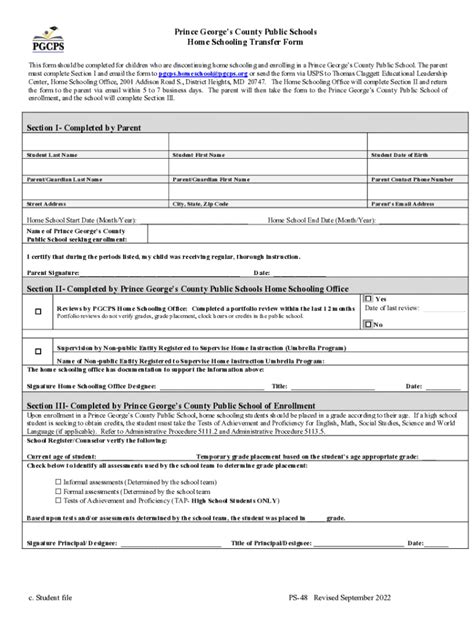 Fillable Online Home Schooling Forms Fax Email Print PdfFiller