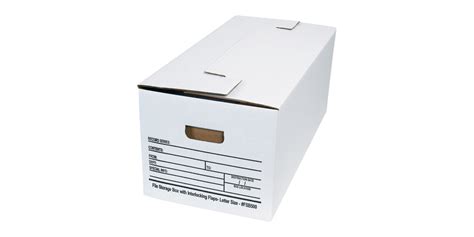 Interlocking Flap File Storage Boxes Tx Packaging