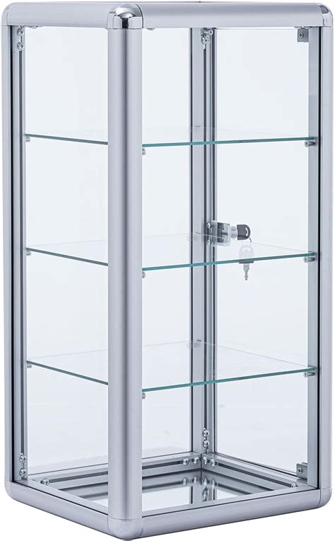 Homtique Display Case 4 Tier Tempered Glass Counter Australia Ubuy