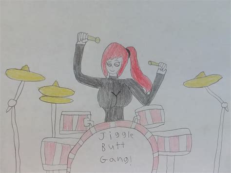 Jiggle Butt Gang Rock Band Erza Scarlet By Evanklein1 On Deviantart