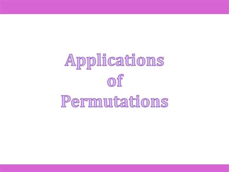 Grade 10 Permutation Powerpoint Presentation Pptx