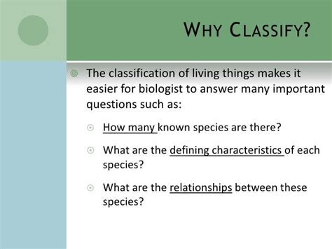 Biologists Use Seven Levels Of Classification