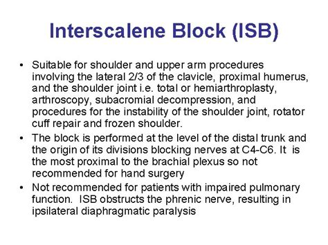 Peripheral Nerve Blocks Overview And Complications Diane P