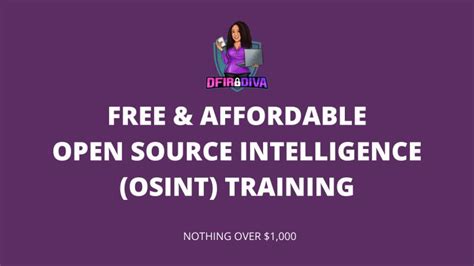Abdel Mccrea On Linkedin Free And Affordable Osint Training