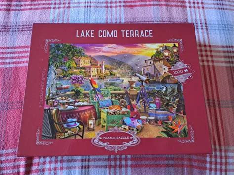 Puzzle Dazzle Holiday Hot Spots 1000 Piece Jigsaw Puzzle Lake Como
