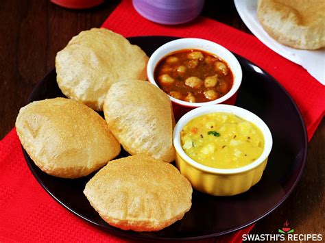 Poori Recipe How To Make Puri Swasthi S Recipes