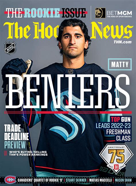 2023 The Rookie Issue 7609 The Hockey News
