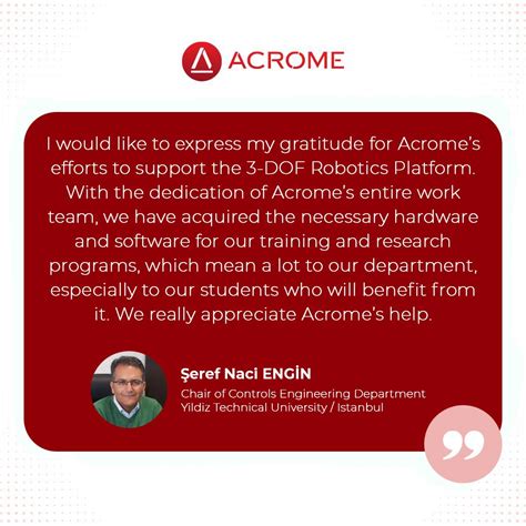 Acrome On Linkedin Acrome Robotics Education