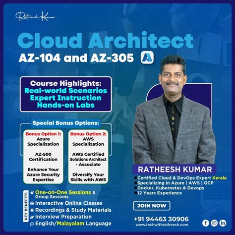 ratheesh kumar on linkedin cloudarchitect azuretraining aws gcp