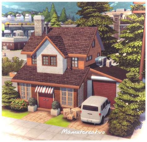 Sims4house🌼id Mamutcreativo🌼nocc Sims House Plans Sims House Sims 4