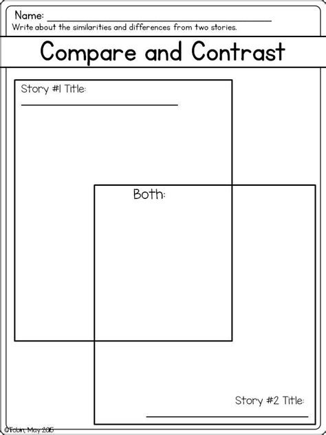 Compare And Contrast Two Stories 1st Grade Rl19 With Digital Learning