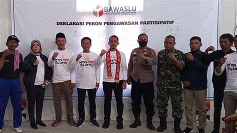 Bawaslu Lampung Barat Ajak Warga Berpartisipasi Awasi Pemilu 2024