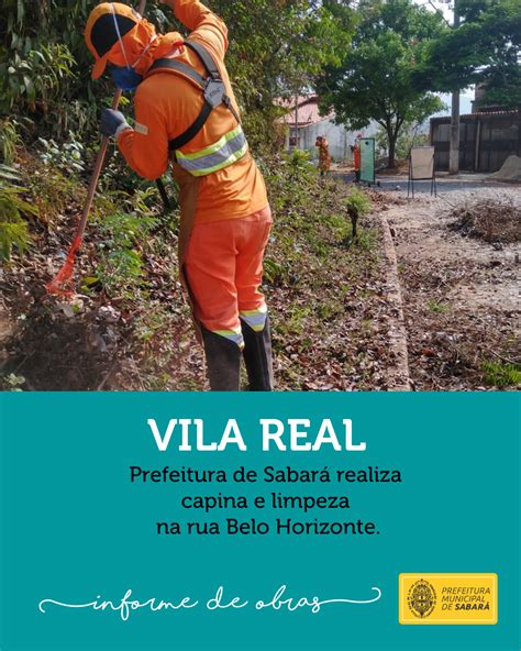 Obras Melhorias Em Diversos Bairros Da Cidade Prefeitura De Sabará
