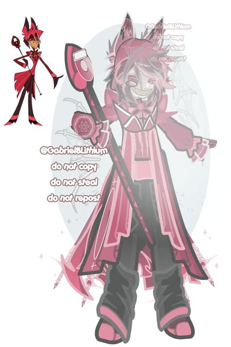 Gacha Life 2 Alastor From Hazbin Hotel In My Style In 2024 Club