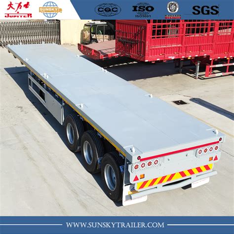 Factory Price Flat Deck Trailer For Saleflat Deck Trailer Suppliers