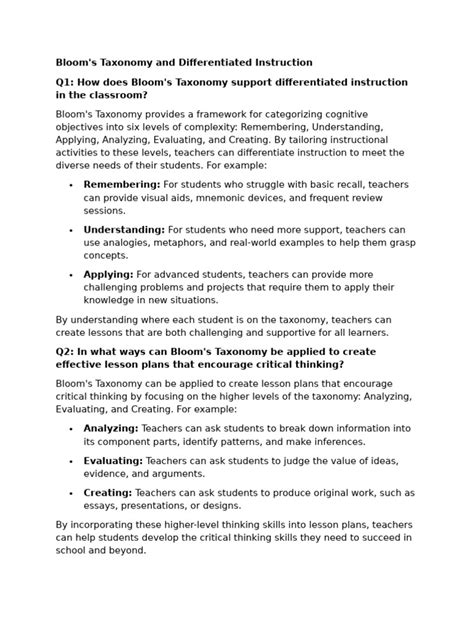 Teachinf Of Paractice Pdf Educational Technology Differentiated