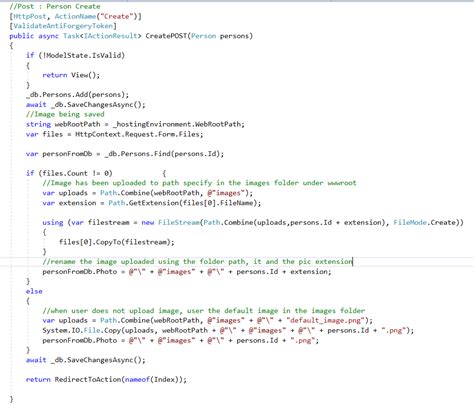 Upload Image In Asp Net Core Stack Overflow