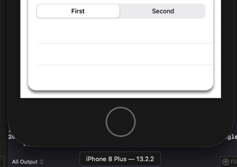 Swift Xcode UISegmentedControl Is Not Showing On IOS 12 Stack Overflow