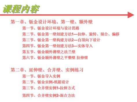 proe creo 钣金设计与钢架构设计 凯途教育