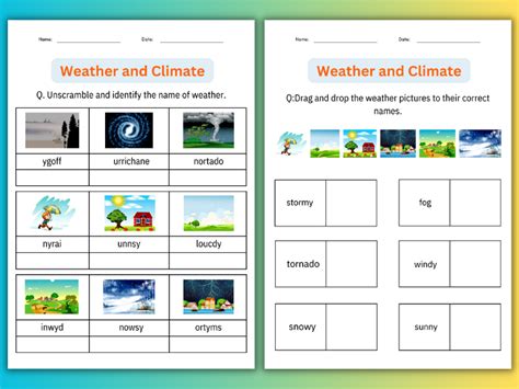 Climate Worksheets Weather And Climate Liveworksheets 971344