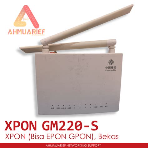 Jual Onu Ont Gm S Gm S Gm Xpon Bisa Epon Gpon Modem Router Access Point Wireless Wifi