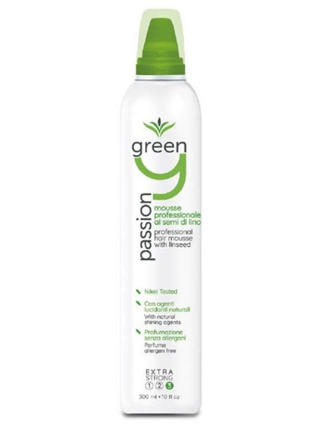 Green Passion Mousse Ai Semi Di Lino Senza Nichel E Allergeni 300ml