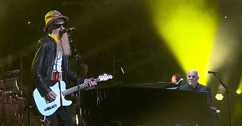 Double Billy Action See Billy Joel Welcome Billy Gibbons For Zz Top