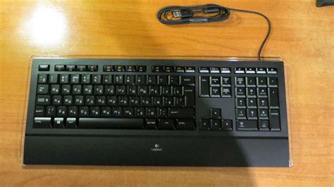 Клавиатура Logitech Illuminated Keyboard K740 Black Usb 920 005695