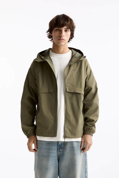 Пальто Pull&Bear, размер 52, 54, цвет хаки, Полиэстер - купить по ...