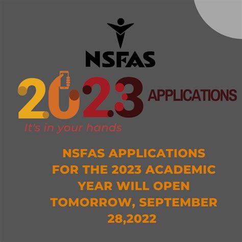 Nsfas 2023 Application Cycle Opens Central News South Africa