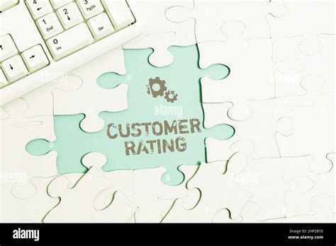 Handwriting Text Customer Rating Conceptual Photo Each Point Of The Customers Enhances The