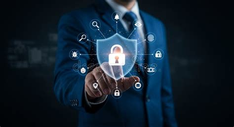 Cybersecurity Shield Protecting Your Digital World With Advanced Security Solutions And Data