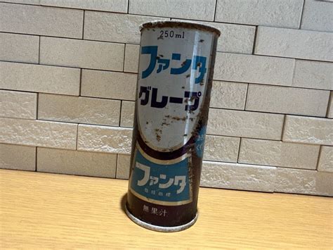 Yahooオークション Sale 2 当時物 昭和 レトロ 缶 Fanta ファンタ