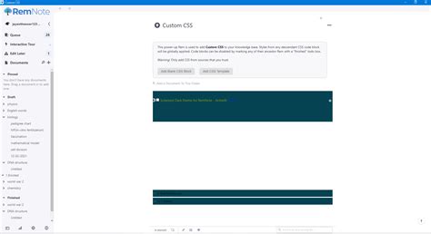 Dark Theme For Remnote Inspired By Solarized Dark Theme Updated Css Remnote