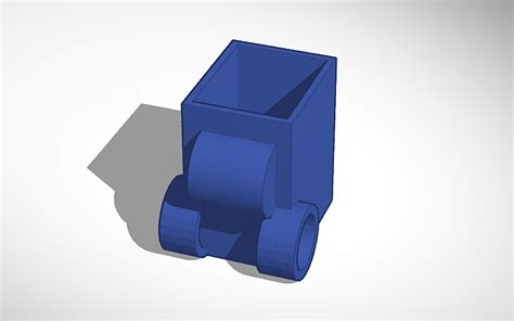 3d design trash bot 20 20 tinkercad