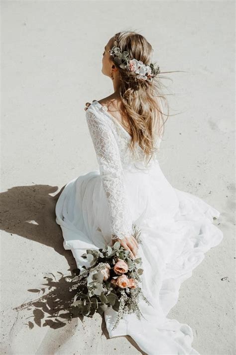 Boho Haarschmuck für Braut Blossom s Breeze von Fleuriscoeur